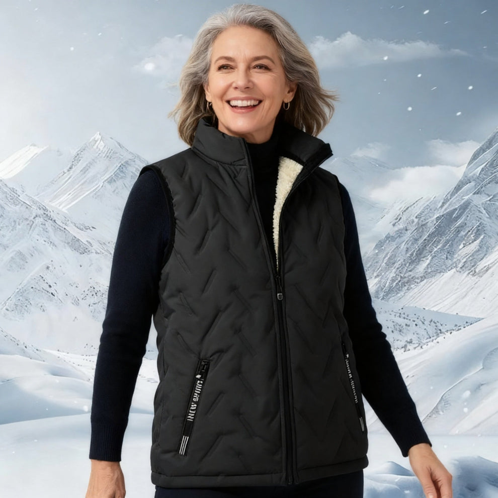 🔥Black Friday Deal! Unisex Thermal Fleece-Lined Quilted Vest | Winter ...